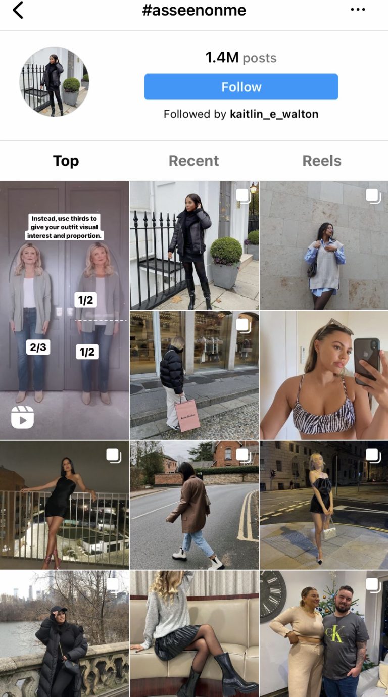 ‘As Seen on Me’: The User Generated Content for ASOS